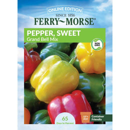 Pepper, Grand Bell Mix Seeds | Vegetable Garden | Pepper Seeds – Ferry ...
