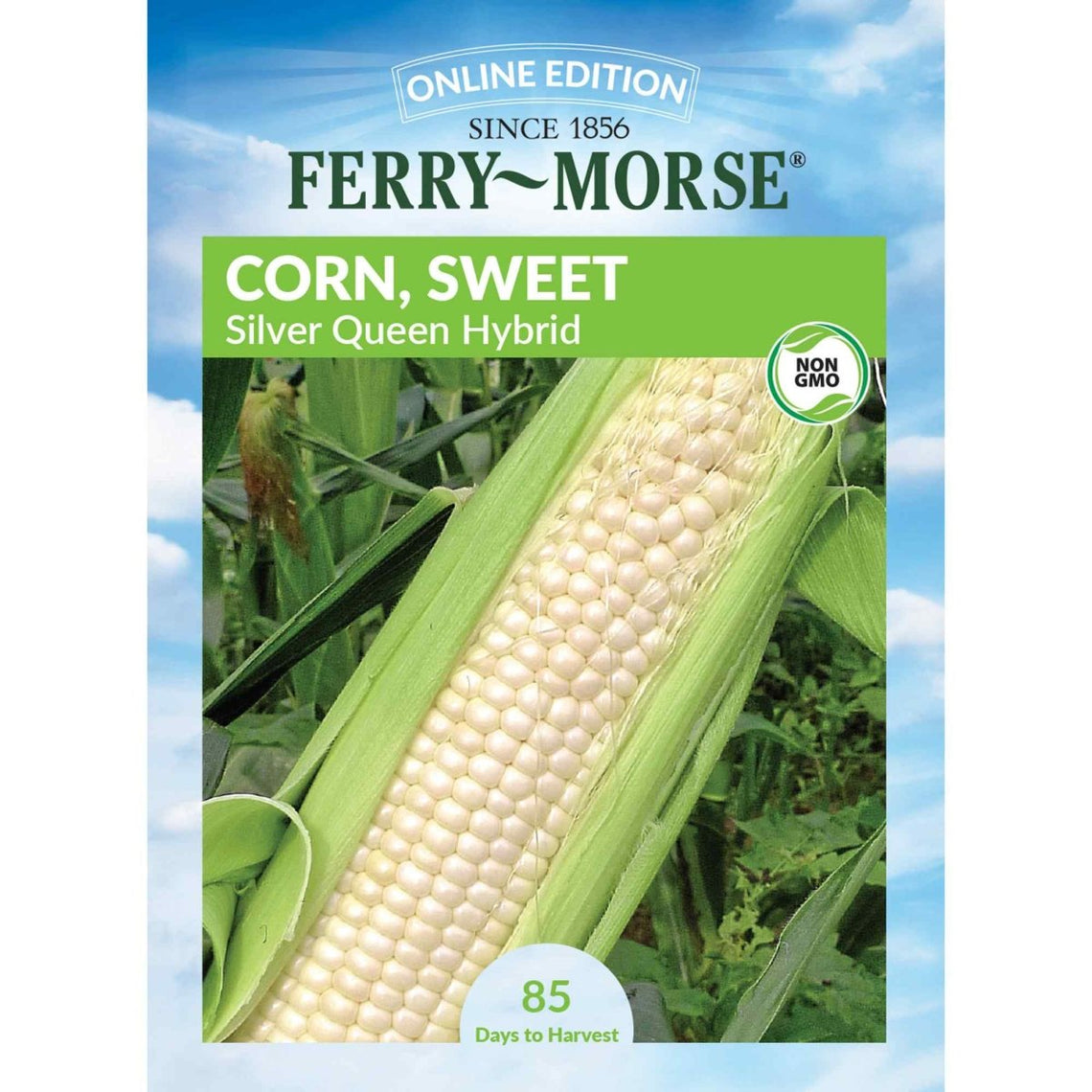 Sweet Corn Seeds, Silver Queen Hybrid | Garden-To-Table | Ferry-Morse