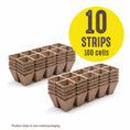 Jiffy-Strips 5 Pack of 10 Peat Cells for Seed Starting – Ferry-Morse